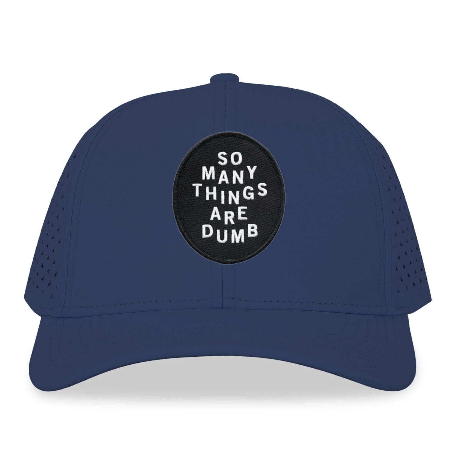 So Many Things Are Dumb Fast Dry Mesh Cap – Pandaize
